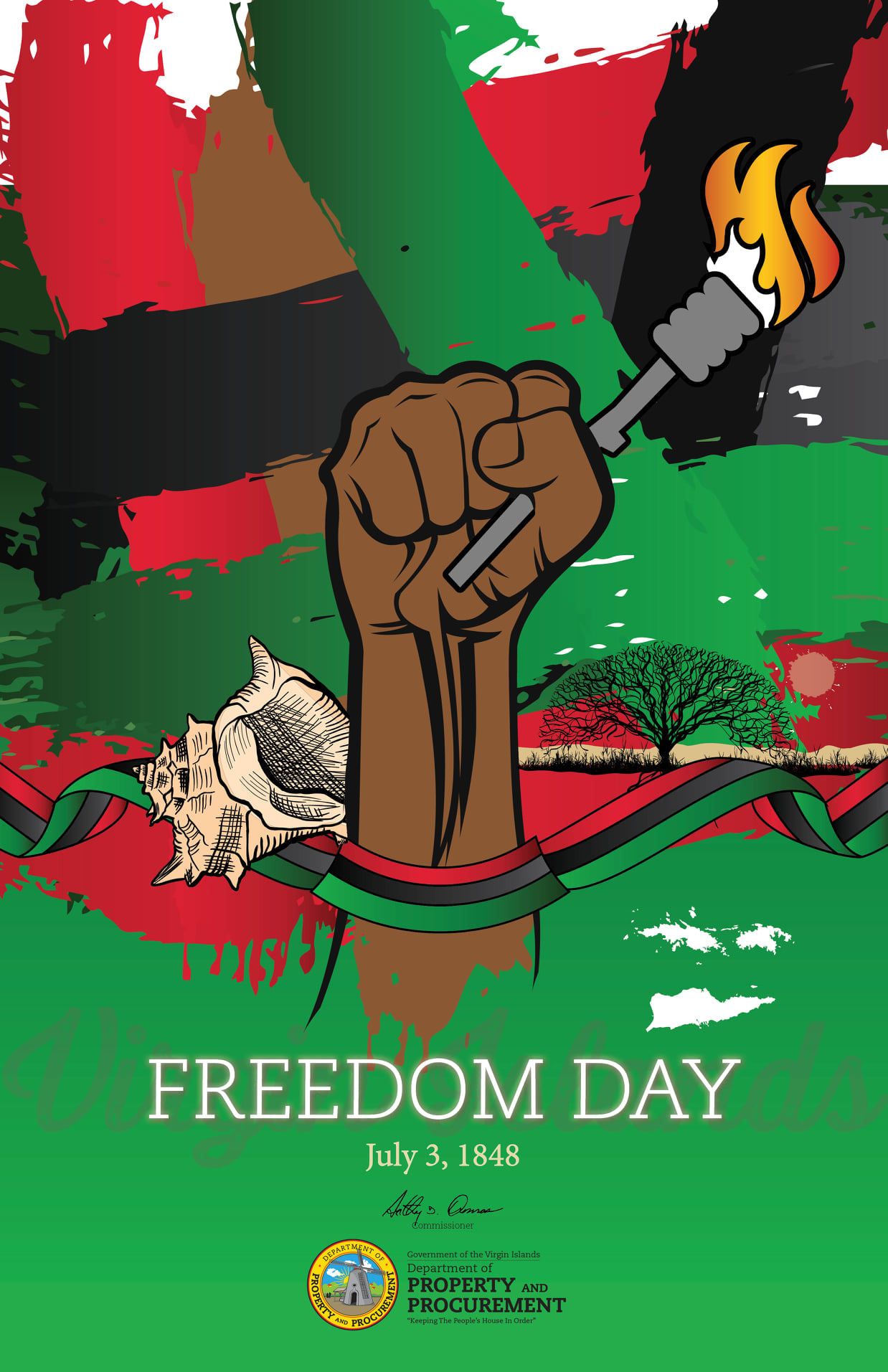 USVI Celebrates 172 Years of Emancipation - Virgin Islands Department ...